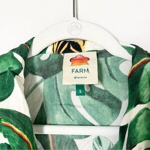 FARM Rio | Dresses | Farm Rio Max Amazonia Long Sleeve Wrap Dress Green ...